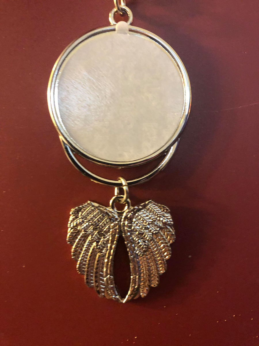 ANGEL WINGS PENDENT – CC Sublimation Blanks