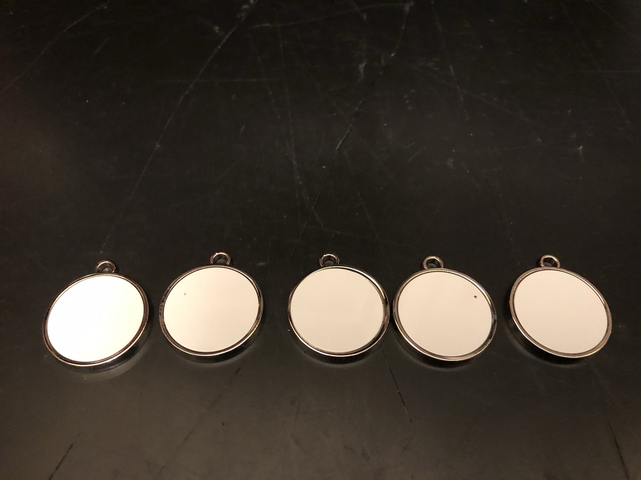5 Round Charms – CC Sublimation Blanks